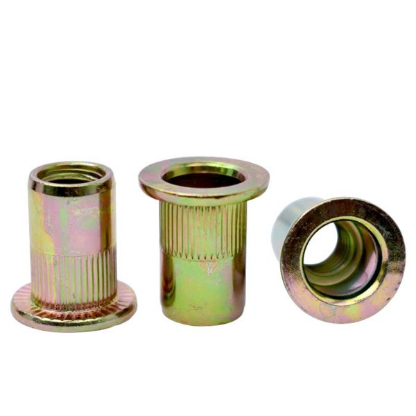 Tuerca Remachable Cilíndrica 3/8 con Cabeza – Tkno Mex