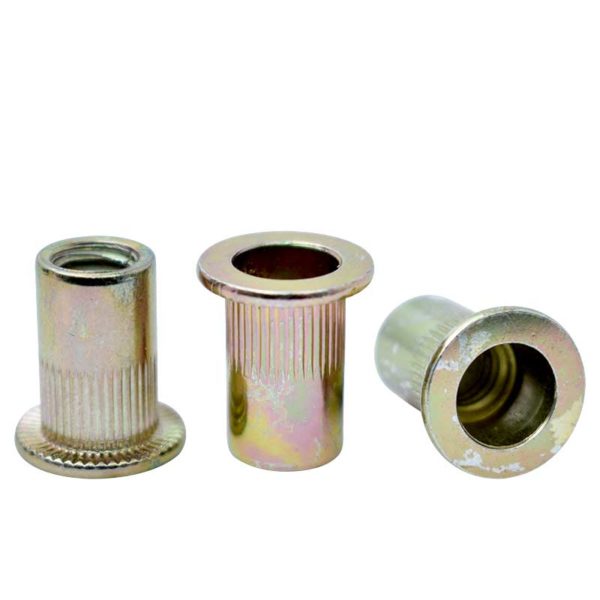 Tuerca Remachable Cilíndrica 5/16 con Cabeza, Ancha – Tkno Mex