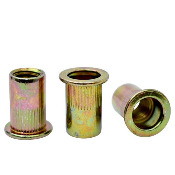 Tuerca Remachable Cilíndrica M-10 con Cabeza – Tkno Mex