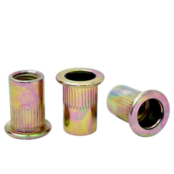 Tuerca Remachable Cilíndrica M-8 con Cabeza – Tkno Mex