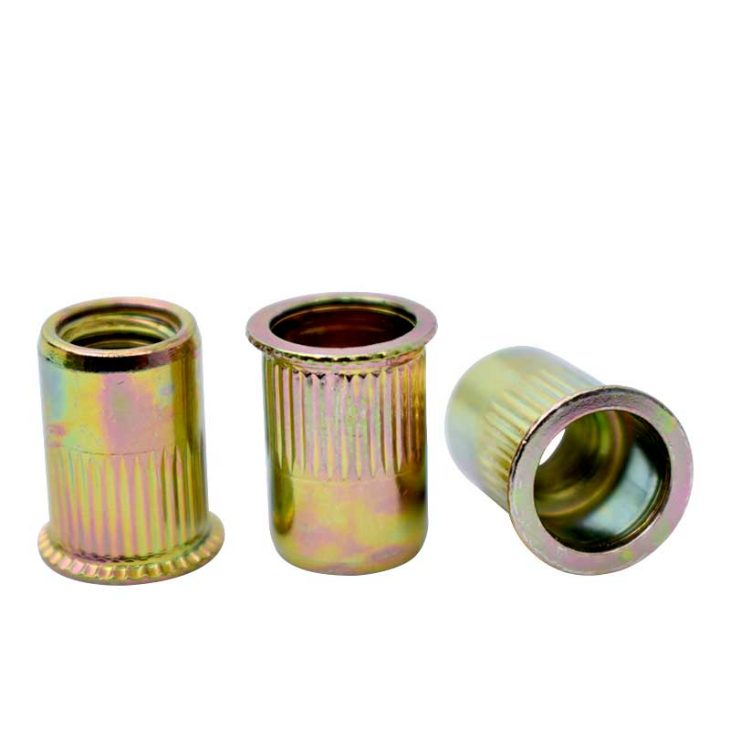 Tuerca Remachable Cilíndrica M-8 sin Cabeza – Tkno Mex